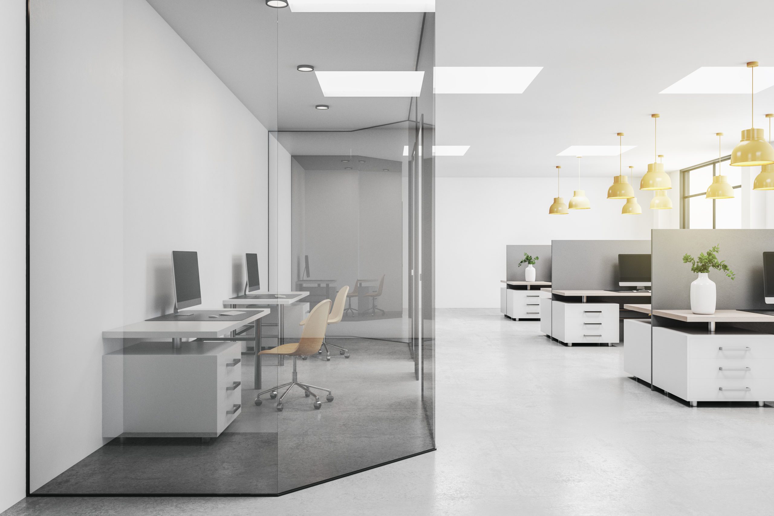 The Pros and Cons of Different Office Partition Materials - Office ...